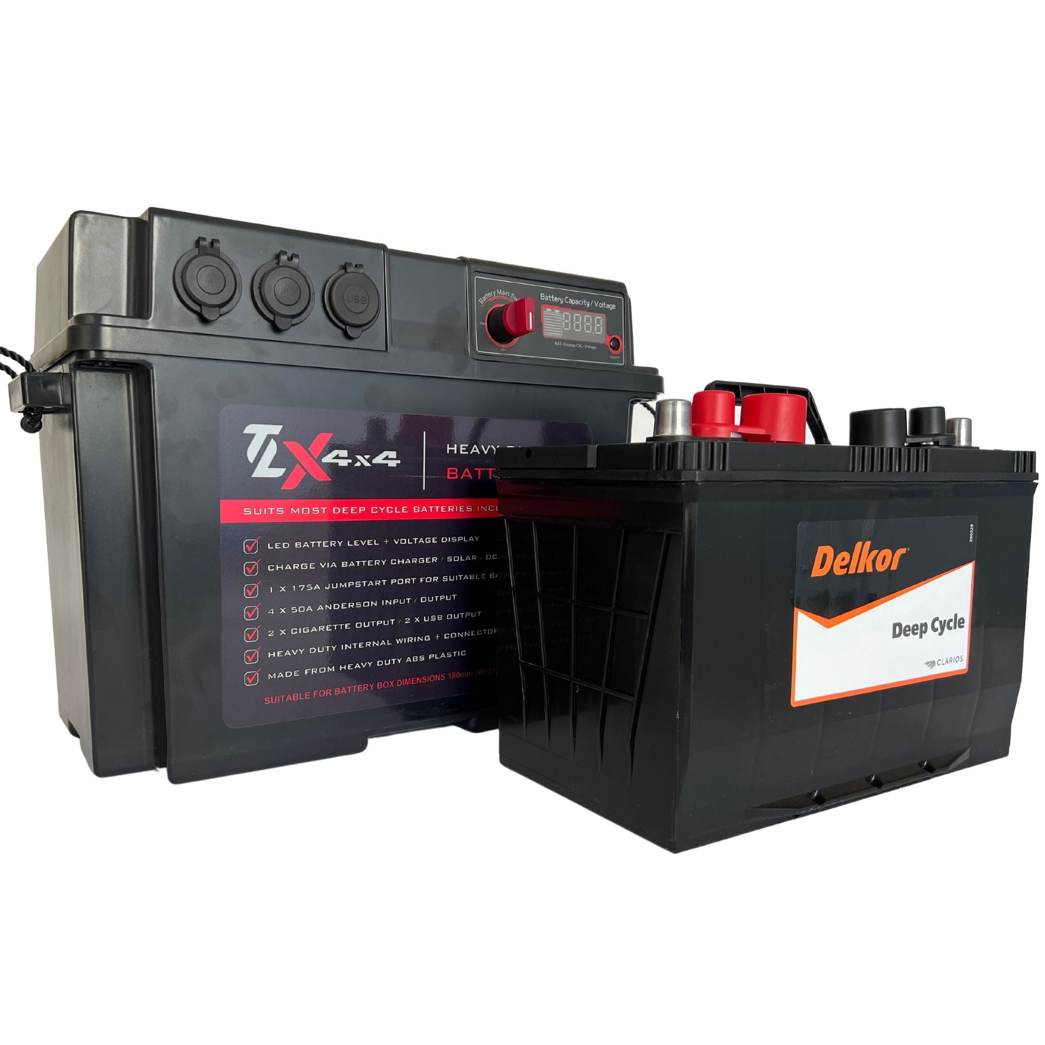 TLX Battery Box Perth Stock 4x4 Lithium & Calcium – TL Spares